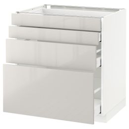 IKEA METOD / MAXIMERA Unterschr., 4 Fronten/4 Schubladen