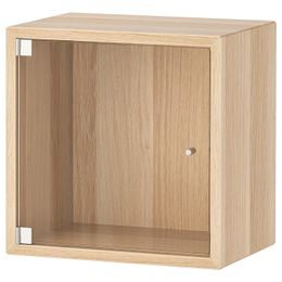 IKEA EKET Wandschrank mit Vitrinentür