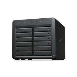 Synology Erweiterungseinheit DX1215II 12-Bay 72TB Bundle mit 6x 12T...