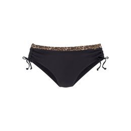 Lascana Bikinihose Damen Gr&ouml;&szlig;e XS/S braun / schwarz