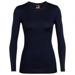 Icebreaker - Women's 200 Oasis L/S Crewe - Merinounterwäsche Gr XS blau