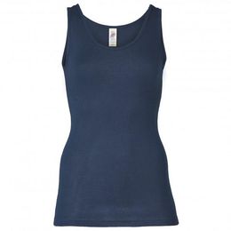 Engel - Women's Trägerhemd - Merinounterwäsche Gr 46/48 blau