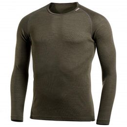 Woolpower - Lite Crewneck - Merinounterwäsche Gr XXL oliv/braun