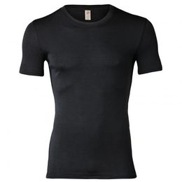 Engel - Shirt S/S - Merinounterwäsche Gr 46/48 schwarz