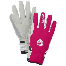 Hestra - Women's XC Ergo Grip 5 Finger - Handschuhe Gr 9 grau/rosa