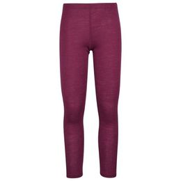 Engel - Kinder Leggings - Merinounterwäsche Gr 116 lila