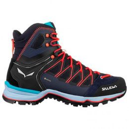 Salewa - Women's Mountain Trainer Lite Mid GTX - Wanderschuhe UK 6 | EU 39 schwarz/blau