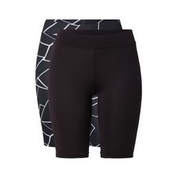 Urban Classics Shorts Damen Gr&ouml;&szlig;e XS anthrazit / schwarz / wei&szlig;