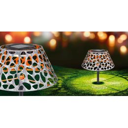 Globo Sun Solarleuchte LED Silber, 1-flammig