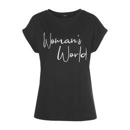Lascana T-Shirt Damen Gr&ouml;&szlig;e S/M schwarz / wei&szlig;