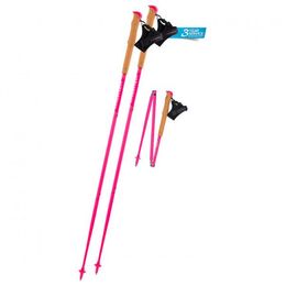 Komperdell - Carbon FXP Team Pink Foldable - Trailrunning Stöcke Gr 125 cm rosa