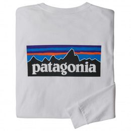 Patagonia - L/S P-6 Logo Responsibili-Tee - Longsleeve Gr XS grau