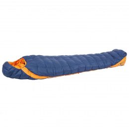 Exped - Comfort 0° - Daunenschlafsack Gr M Zip: Right Blau/Orange