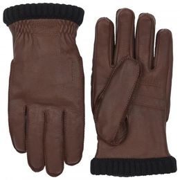 Hestra - Deerskin Primaloft Rib - Handschuhe Gr 7 braun