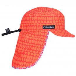 Chaskee - Junior Reversible Sahara Textile Visor - Cap Gr One Size rot
