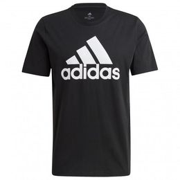 Adidas - Essentials Big Logo Tee - T-Shirt Gr S schwarz