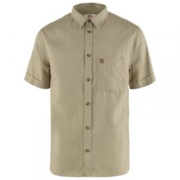 Fjällräven Fjällräven - Övik Travel Shirt S/S - Hemd Gr XL beige
