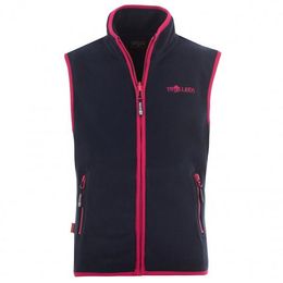 Trollkids - Kid's Arendal Vest - Fleeceweste Gr 116 blau