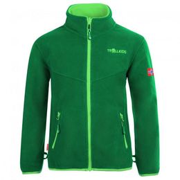 Trollkids - Kids Oppdal Jacket XT - Fleecejacke Gr 128 grün