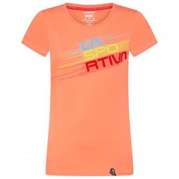 La Sportiva - Women's Stripe Evo - T-Shirt Gr S rot