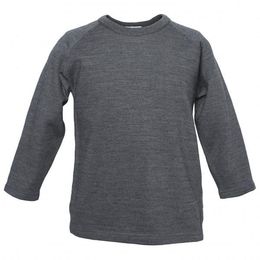 Reiff - Kid's Shirt - Merinopullover Gr 98/104 grau/blau