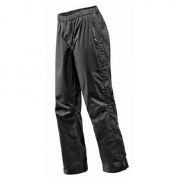 Vaude - Women's Fluid Full-Zip Pants S/S - Regenhose Gr 34 - Regular schwarz