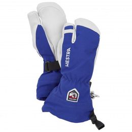 Hestra - Kid's Army Leather Heli Ski 3 Finger - Handschuhe Gr 5 blau