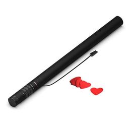 MAGICFX Elektrische Konfettikanone PRO, 80cm, Rote Herzen