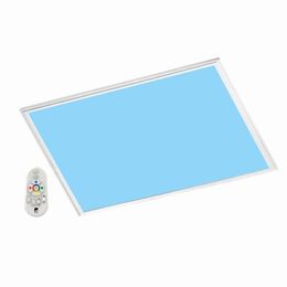Eglo Leuchten Eglo SALOBRENA-C Rasterleuchte LED Weiß, 1-flammig, Fernbedienung, Farbwechsler