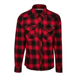 Brandit Button Up Shirt male Red size M