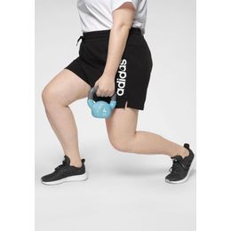 Adidas Große Größen: Sweatshorts, schwarz, Gr.52/54