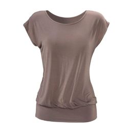 Lascana Longshirt Damen Gr&ouml;&szlig;e XS/S schlammfarben