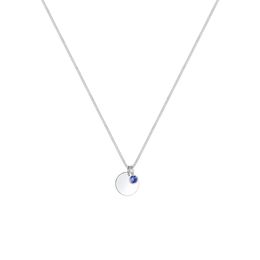 Elli Halskette Damen Größe 45 blau / silber