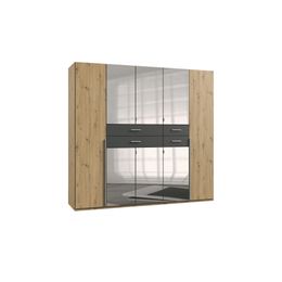 Kleiderschrank Denver - holzfarben - 225 cm - 208 cm - 58 cm - Sconto