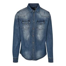 Brandit Hemd 'Riley' Herren Gr&ouml;&szlig;e XL blue denim