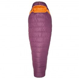 Exped - Women's Comfort -10° - Daunenschlafsack Gr M Zip: Left Lila/Orange