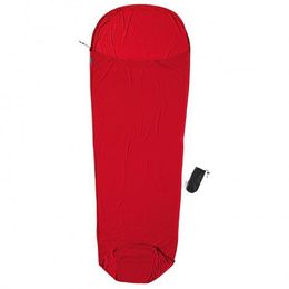 Cocoon - MummyLiner Radiator - Reiseschlafsack Gr 220 x 80/60 cm Rot