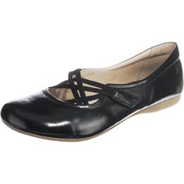 Josef Seibel Ballet Flats with Strap 'Fiona 39' female Black size 43
