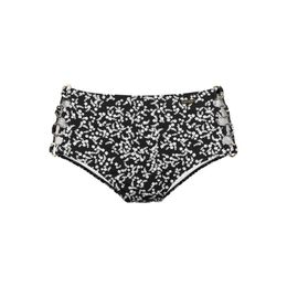 Lascana Bikinihose 'Meadow' Damen Gr&ouml;&szlig;e M schwarz / wei&szlig;