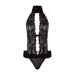 Lascana Stringbody Damen Gr&ouml;&szlig;e M schwarz