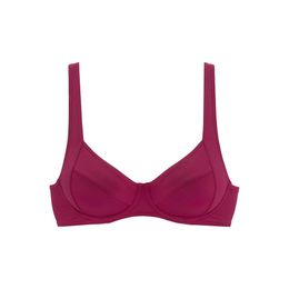Lascana Bikini Top 'Pride' female Purple size 40