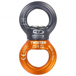 climbing technology - Twister grau/ lobster