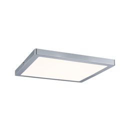 Paulmann Deckenleuchte 'Atria' 1500 lm 24 W 30 x 30 cm chromfarben