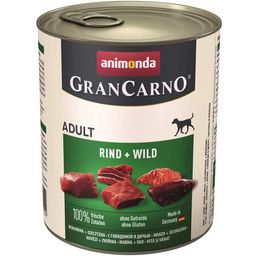 animonda GranCarno Adult Rind & Wild 6 x 800g Hundefutter