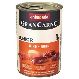 animonda GranCarno Junior Rind & Huhn 6 x 400g Hundefutter