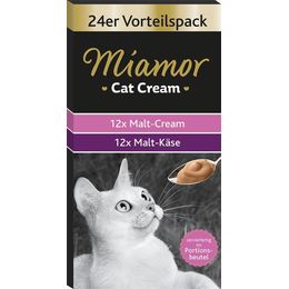 Miamor Cat Snack Malt-Cream Vorteilspack 4 x 24 x 15g