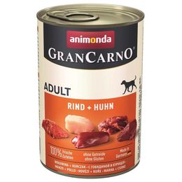 animonda GranCarno Adult Rind & Huhn 6 x 400g Hundefutter