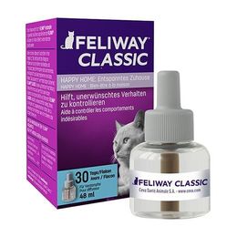 Feliway Classic 1 Monats-Nachfüllflakon 48ml Wohlfühlduft für Katzen