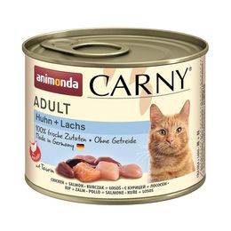 animonda Cat Dose Carny Adult Huhn & Lachs 6 x 200g Katzenfutter getreidefrei