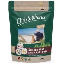 Christopherus Älterer Hund Ente & Kartoffel 1,5 kg getreidefrei